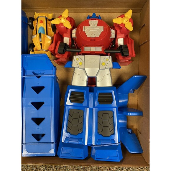 Hasbro | Toys | Transformers Optimus Prime Jumbo Jet Wing Racer Playset ...